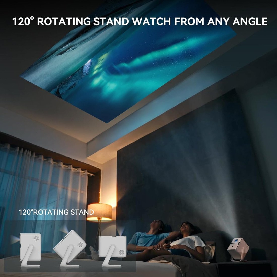 Shop Best LED Full HD/4K Smart Portable Bluetooth Home Projectors in India